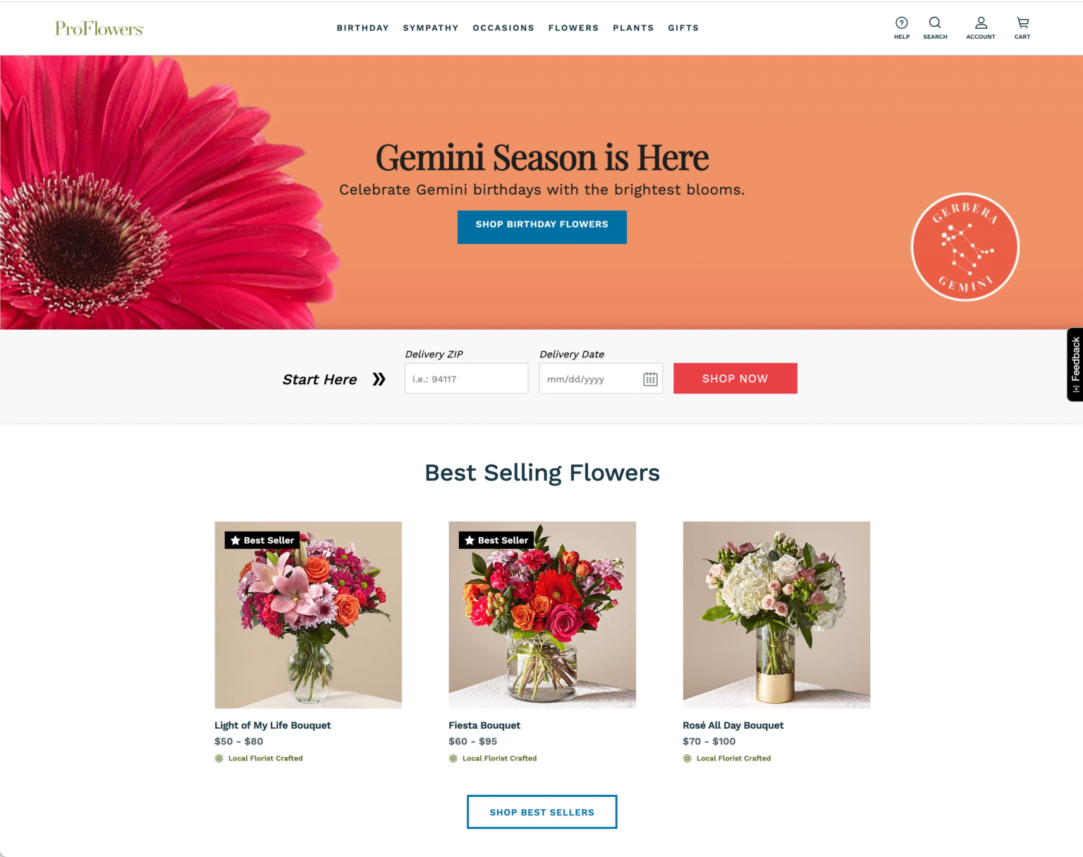 Top 12 Online Flower Delivery Websites | Flower Glossary